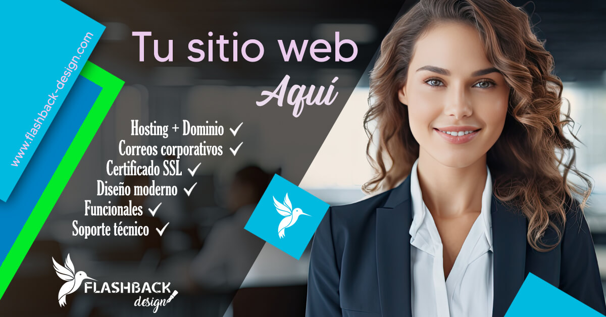 Crear mi sitio web profesional | Flashback Design